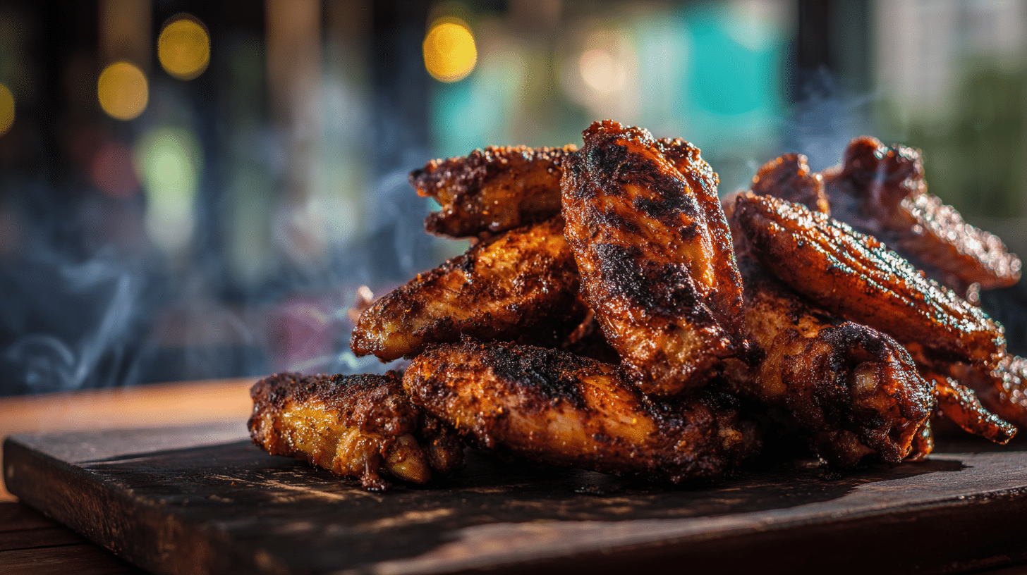 Southern Grilled Chicken Wings: Crispy & Smoky Recipe (55 min)